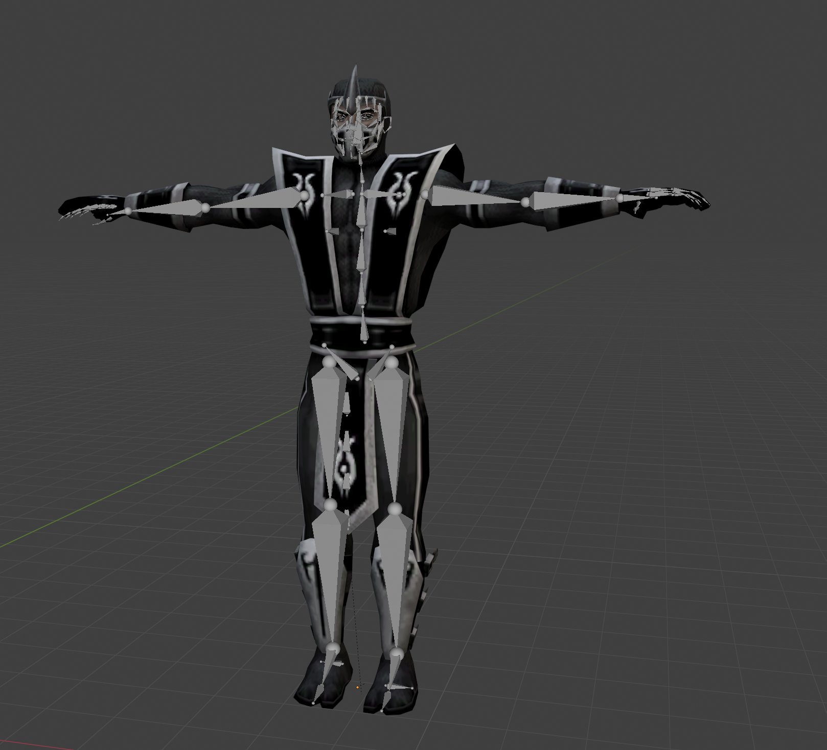 Smoke MKSM MODEL RIGGED by PraizeJinxYT on DeviantArt