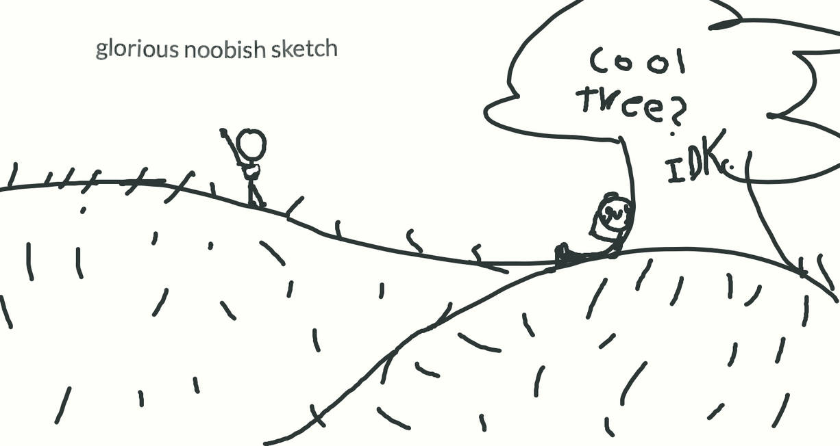 Glorious Noobish Sketch by FlintIsTrash on DeviantArt