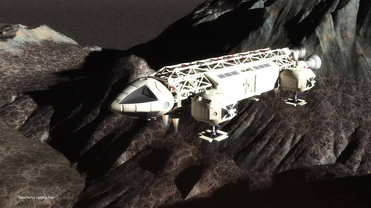 Base Alpha, Landing Pad by PhG-Art-3D on DeviantArt