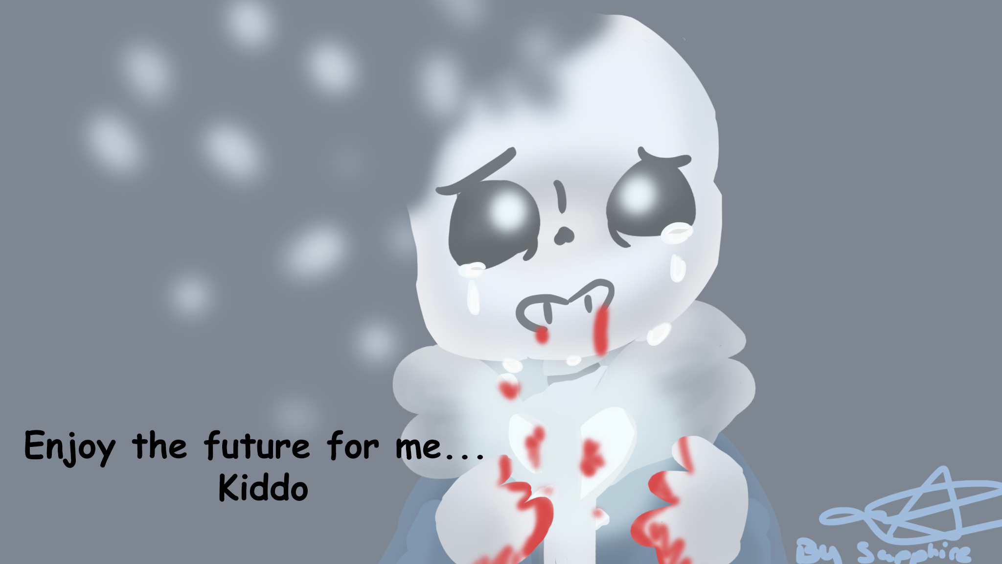 GlitchTale Sans by SapphireDoesArt on DeviantArt