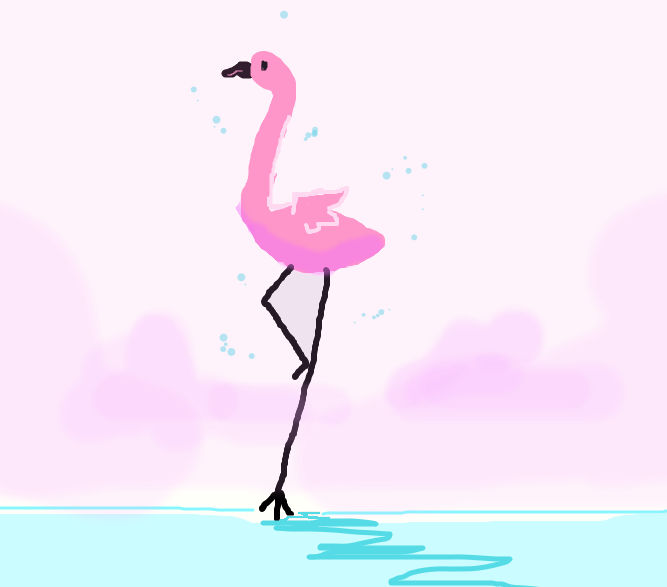 Flamingo by myspamaccount on DeviantArt