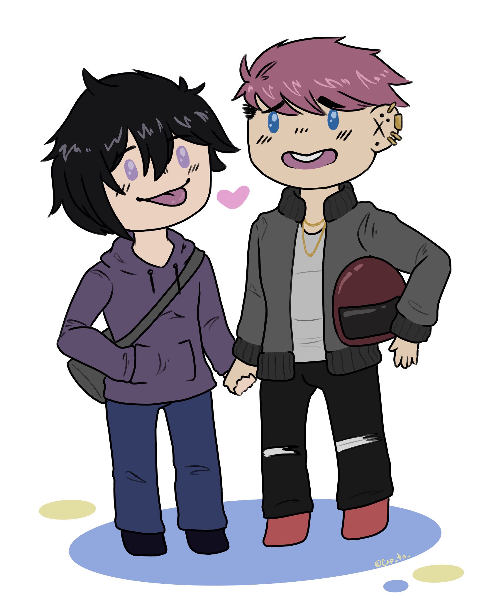 Varian and Daichi Art by:captain Eijirou by PhantomPhreak23 on DeviantArt