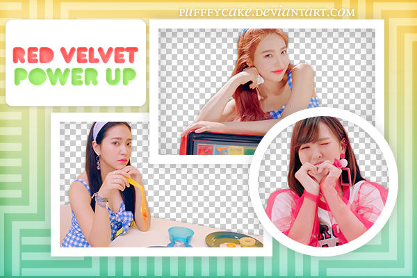 [PNG Pack] Power Up - Red Velvet by PufffyCake on DeviantArt