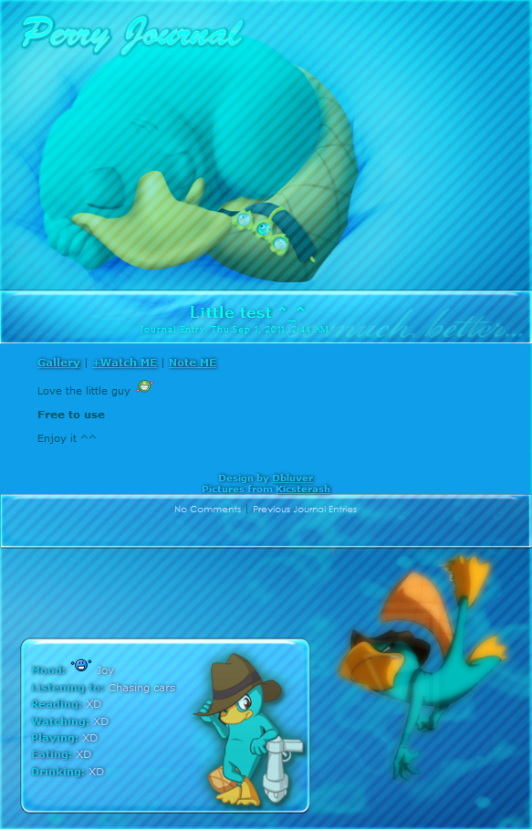 Perry Journal skin by DBluver on DeviantArt