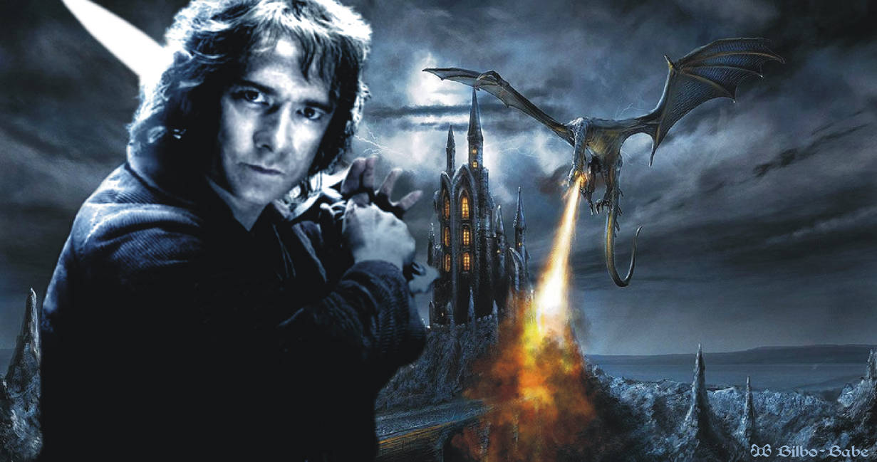 Brave Hobbit vs. Smaug by LadyCyrenius on DeviantArt