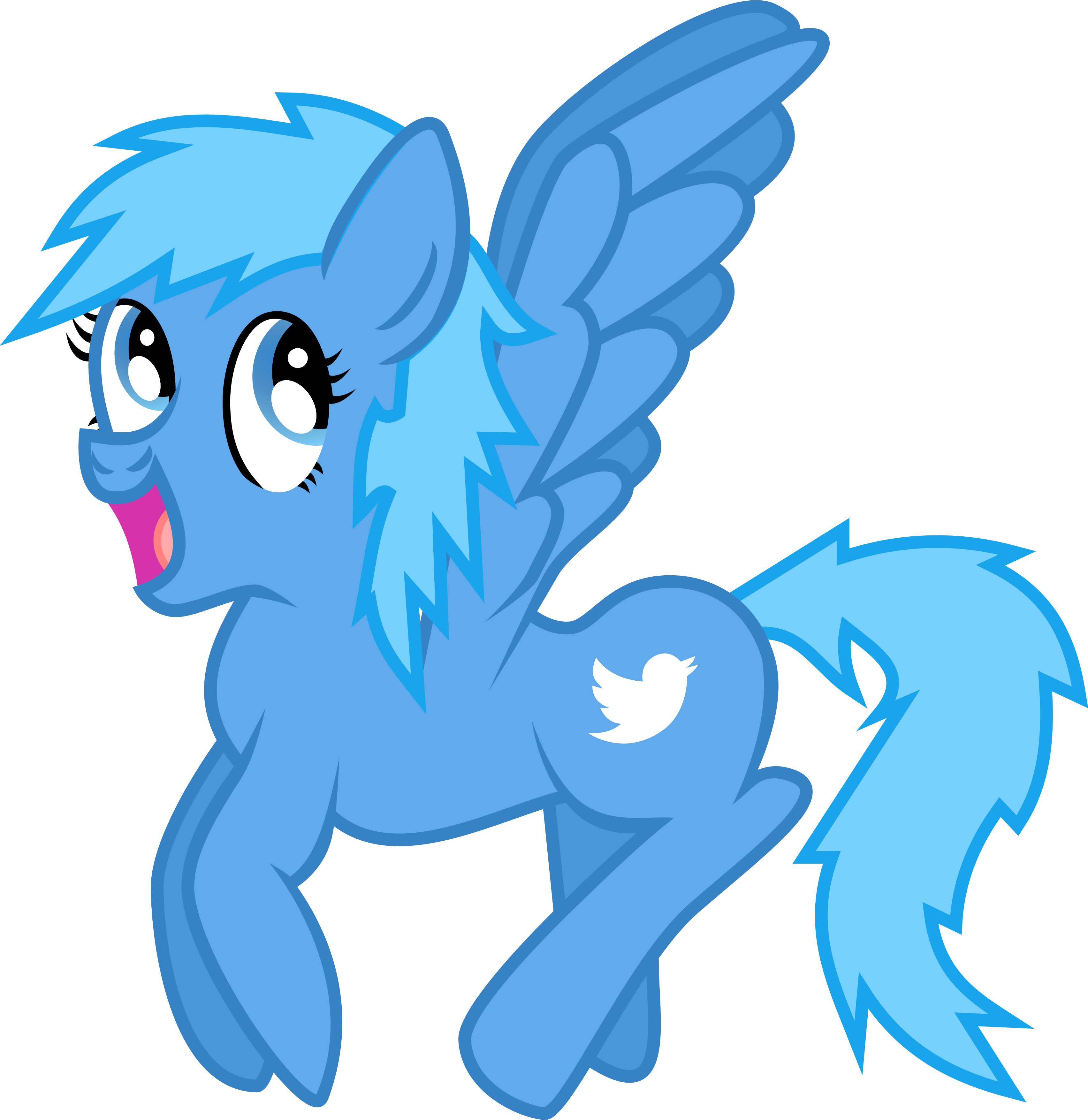 Chit Chat [Twitter Pony] by red-pear on DeviantArt