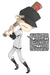 Off - Bad!Batter Sprite by whitenoize on DeviantArt