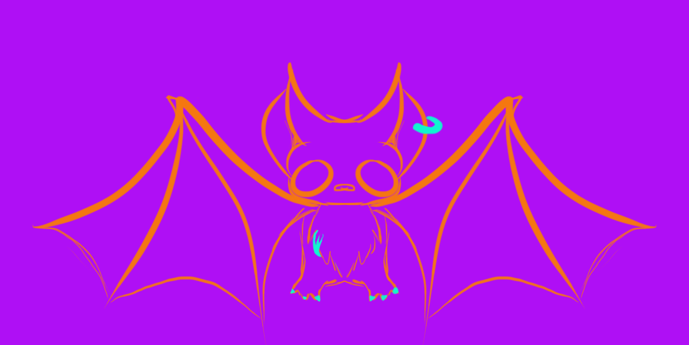 Neon Bat by VenomousCattle on DeviantArt