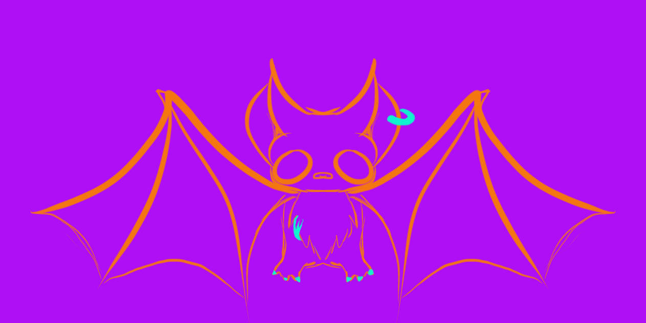 Neon Bat by VenomousCattle on DeviantArt