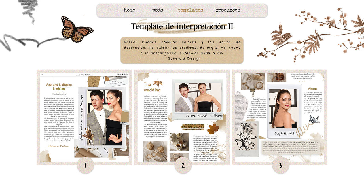 Template II by spheroidesign on DeviantArt