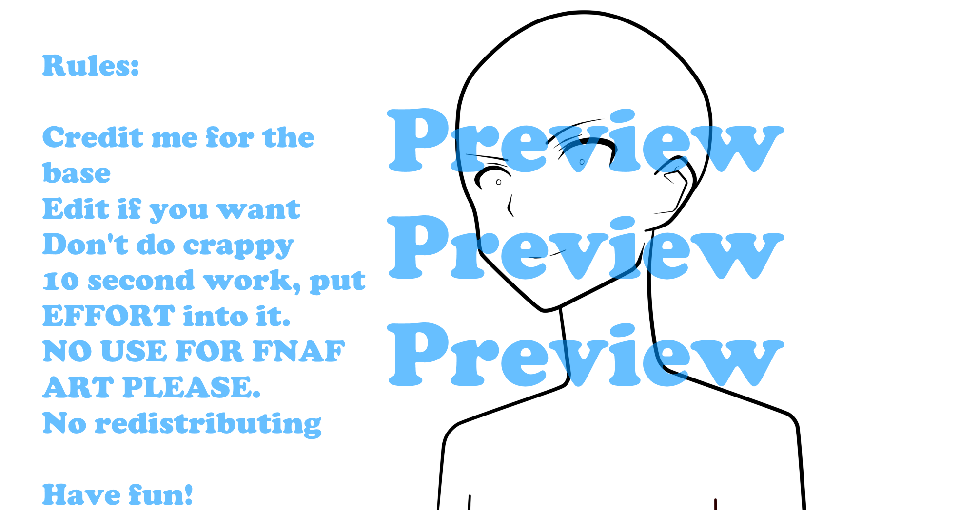 Base: Insane Boy Base by PrincessSkyler on DeviantArt