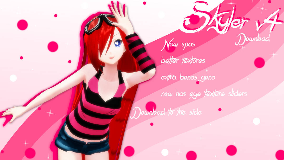 MMD: YYB Skyler v4 (UPDATED) by PrincessSkyler on DeviantArt