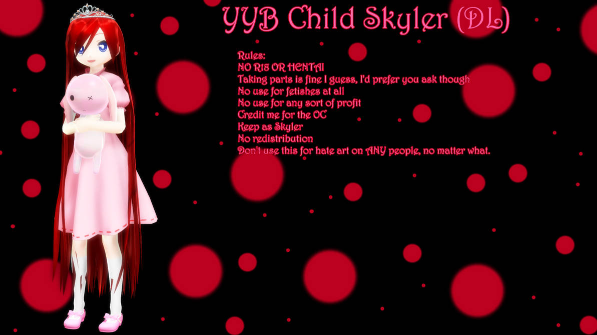MMD: YYB Child Skyler (Download Down) by PrincessSkyler on DeviantArt