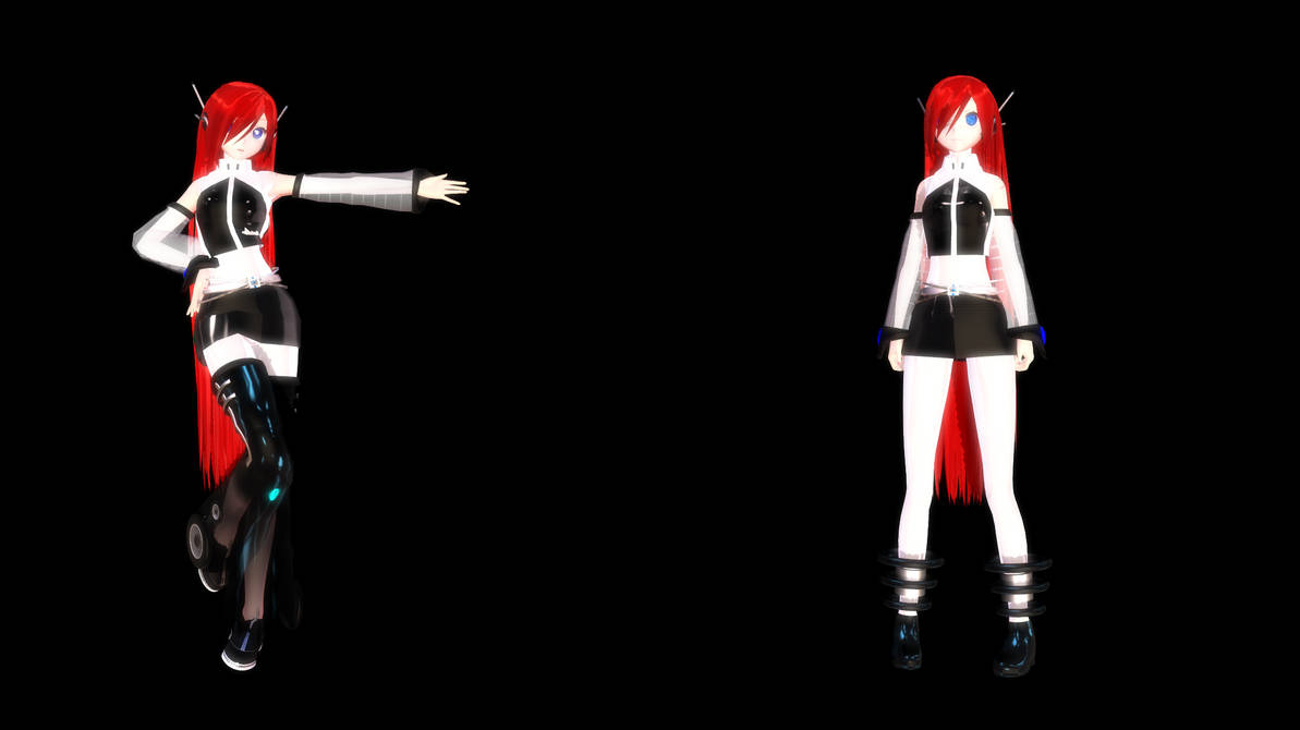 MMD: YYB Robotic Skyler (Download down) by PrincessSkyler on DeviantArt