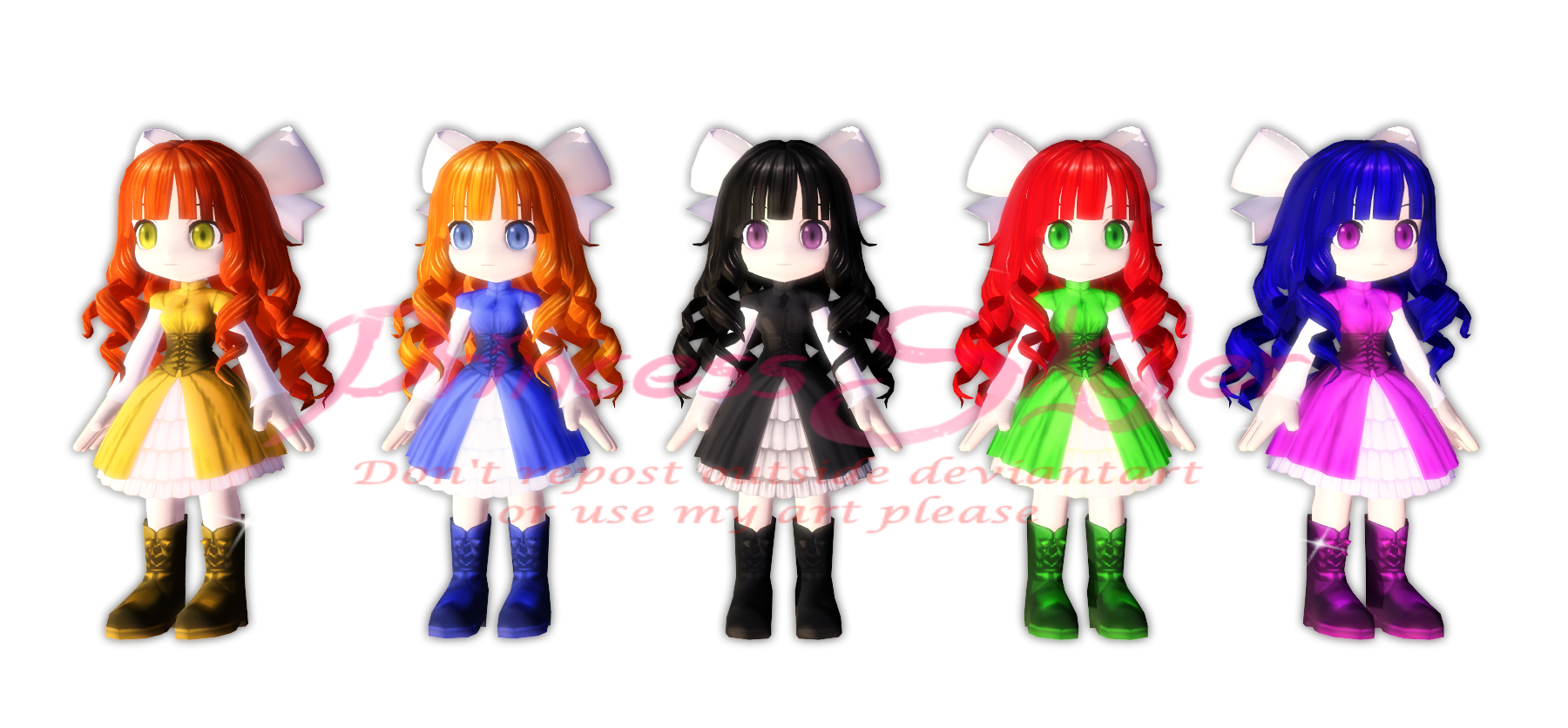 MMD Lolita Dolls (No download) by PrincessSkyler on DeviantArt