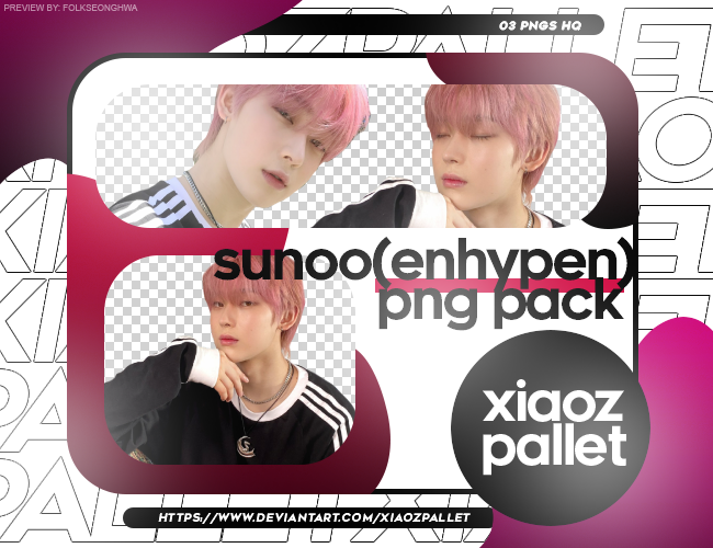 SUNOO ENHYPEN PNG PACK #01 by xiaozpallet on DeviantArt