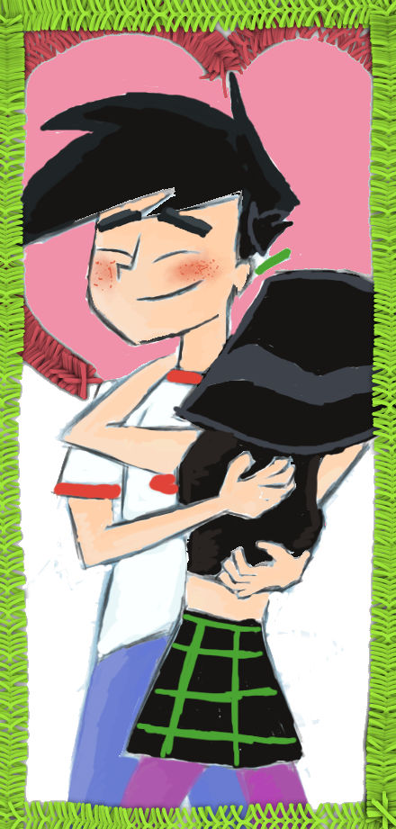 Danny PhantomXSam by SAIHA12 on DeviantArt