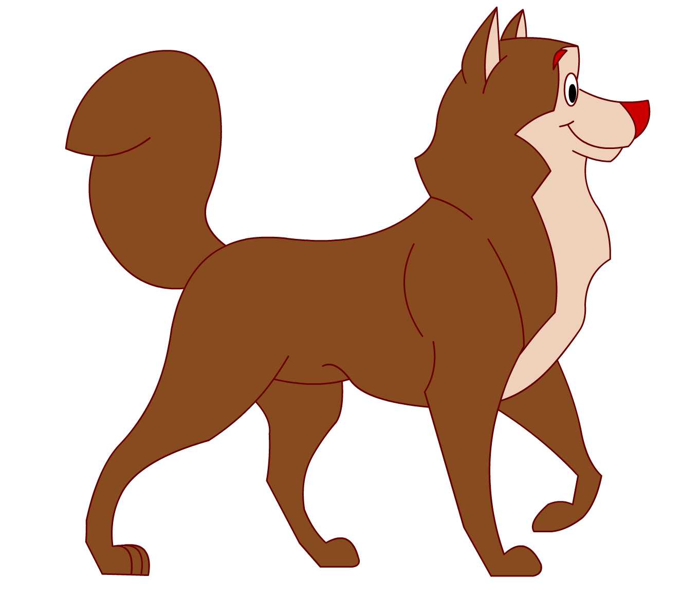 dog walk cycle by xNIZZAMx on DeviantArt