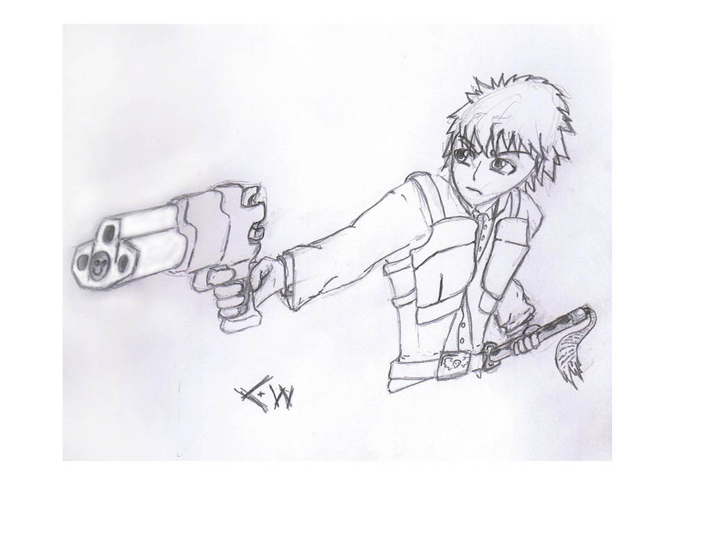 Gun dude by Skuxxninja on DeviantArt