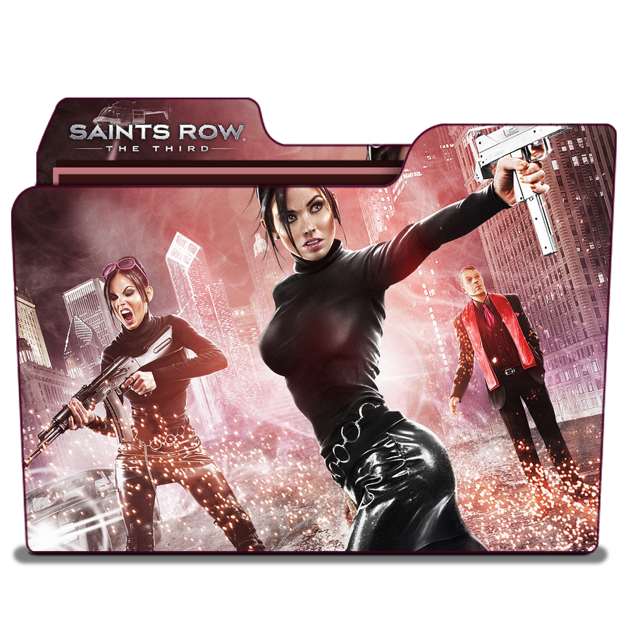 Saints Row: The Third (2011) Folder Icon v1 by NobodyLovesMEBut on ...