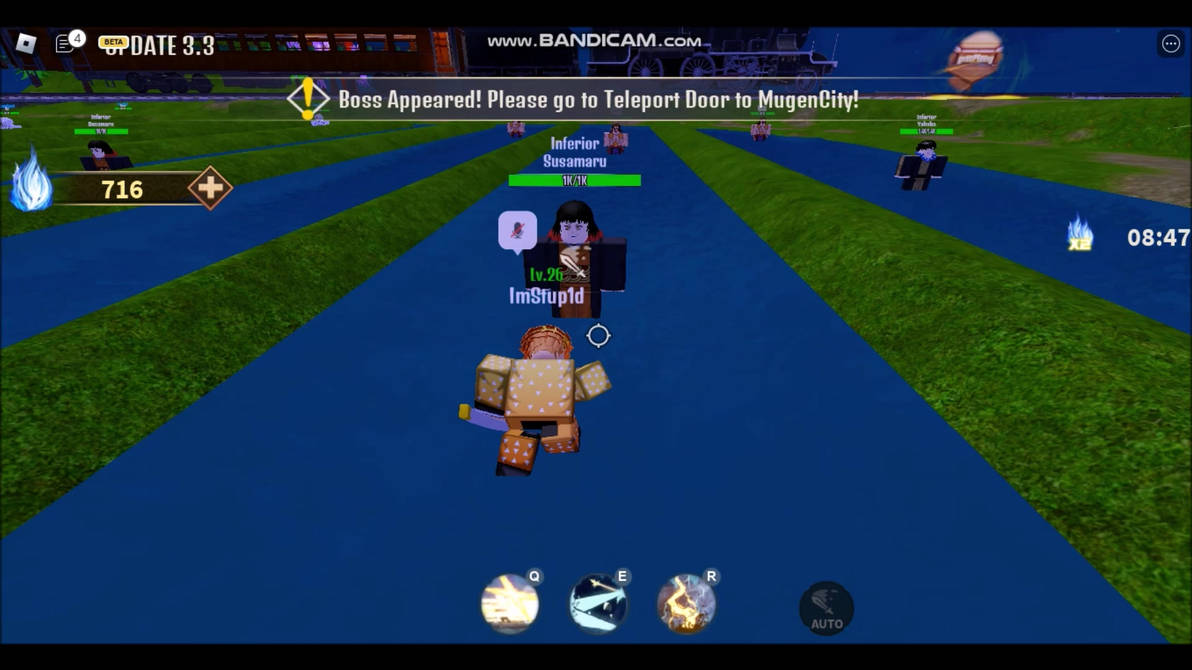 Thunder Breathing First Form But in Roblox by Cshua123 on DeviantArt