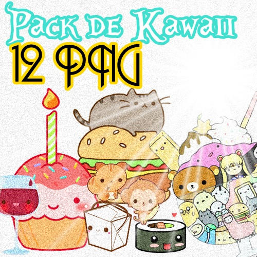 Pack Kawaii PNG by fepaa on DeviantArt