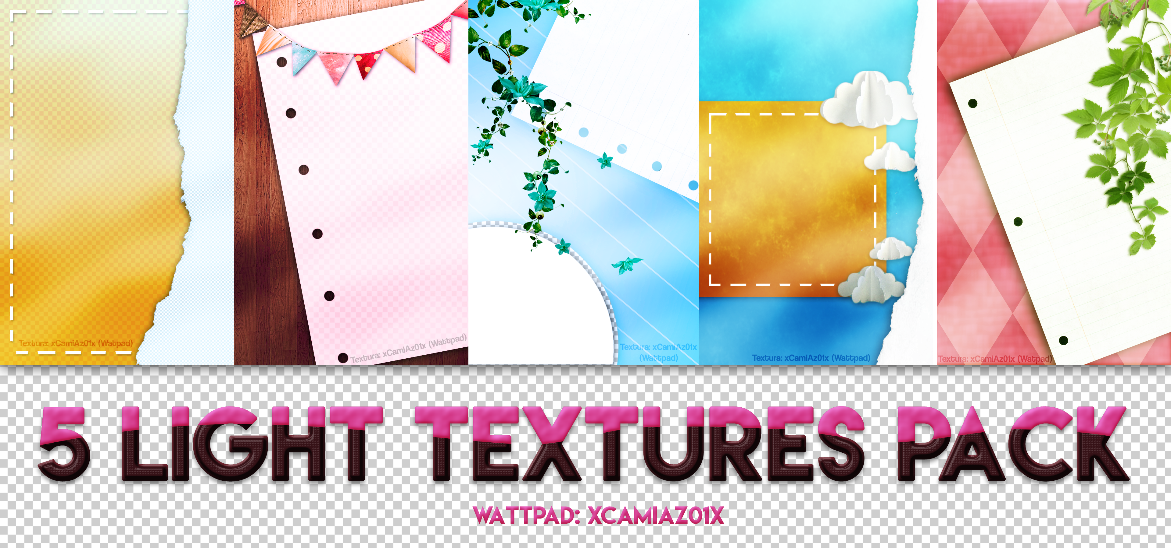 05 Light Textures Pack by camilibot on DeviantArt