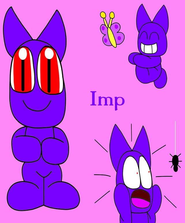 Imp - Character Doodles by Fruits-A-Villa on DeviantArt