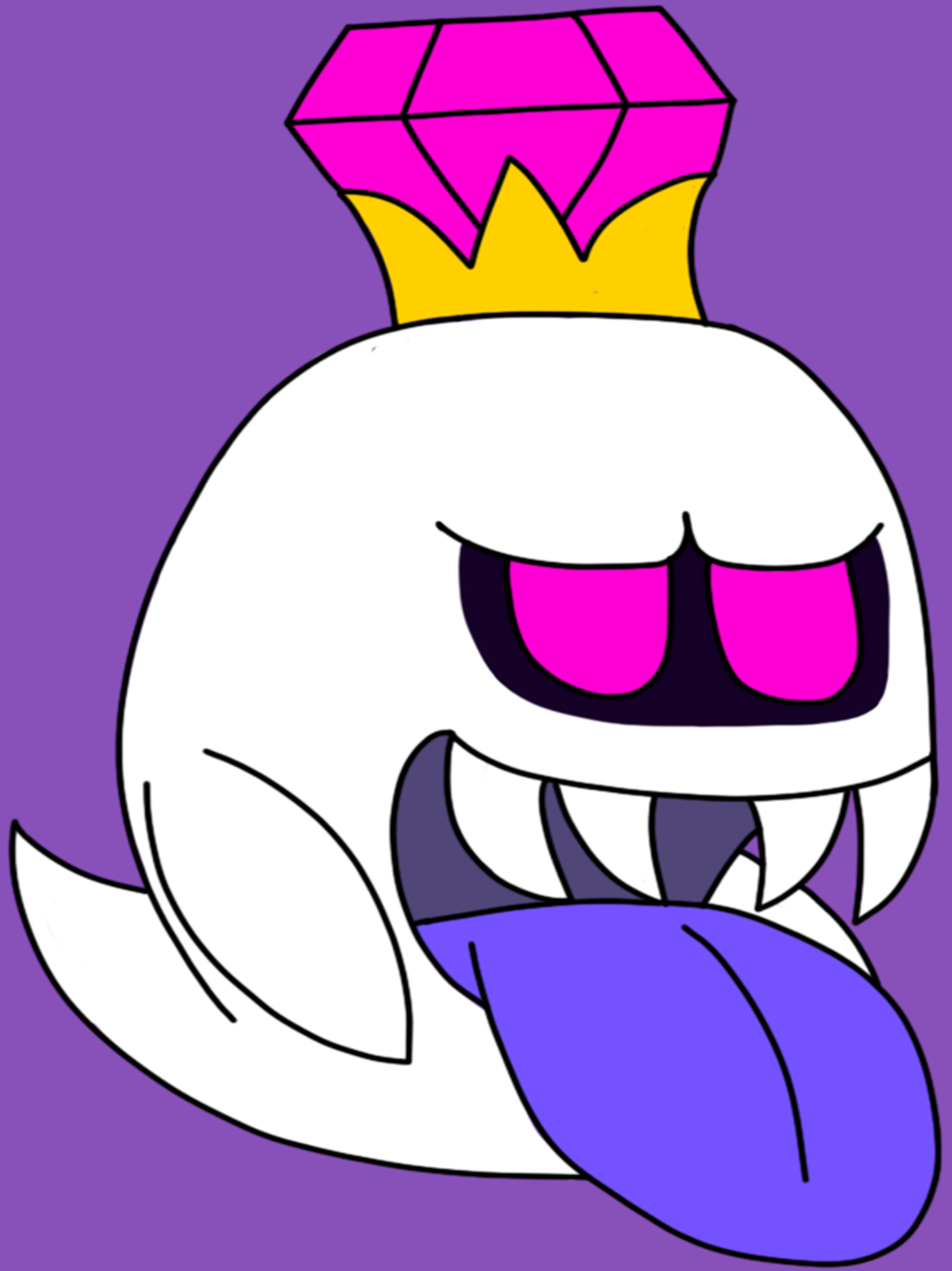 King Boo by Sunilla-Islander on DeviantArt