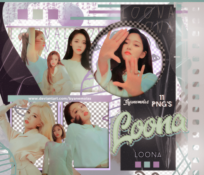 LOONA - PNG PACK #1 by Anemoias by byAnemoias on DeviantArt