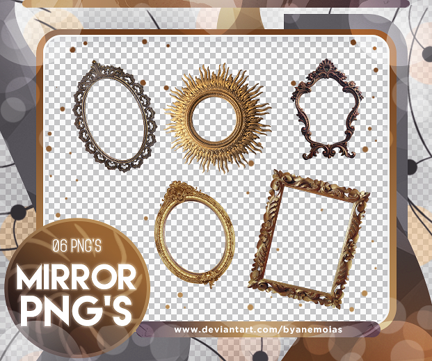 MIRRORS - PNG PACK #1 by Anemoias by byAnemoias on DeviantArt