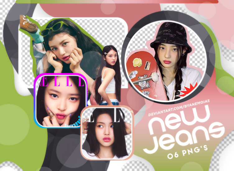 NEWJEANS - PNG PACK #2 by Anemoias by byAnemoias on DeviantArt