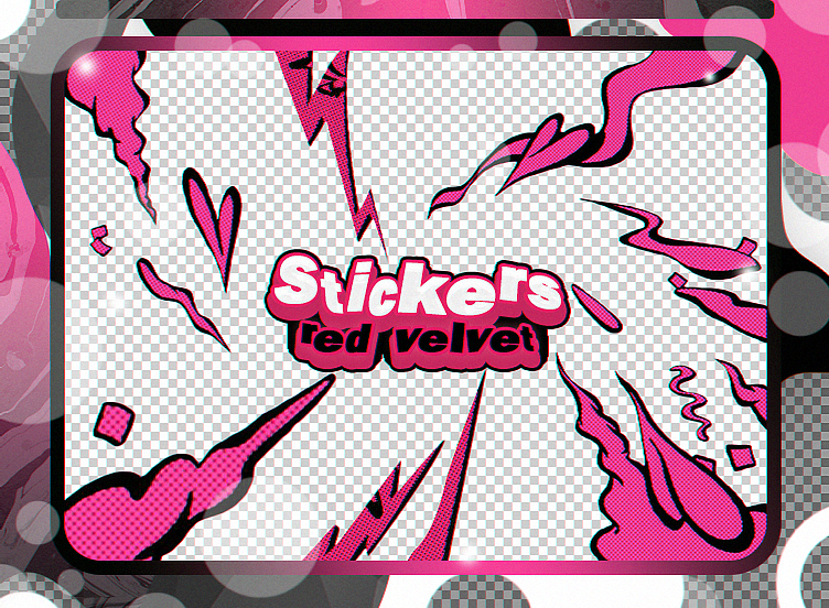 STICKERS (Red Velvet) - PNG PACK #7 by Anemoias by byAnemoias on DeviantArt