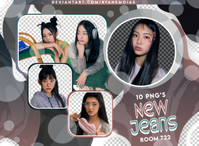 NEWJEANS (ROOM 722) - PNG PACK #6 by Anemoias by byAnemoias on DeviantArt