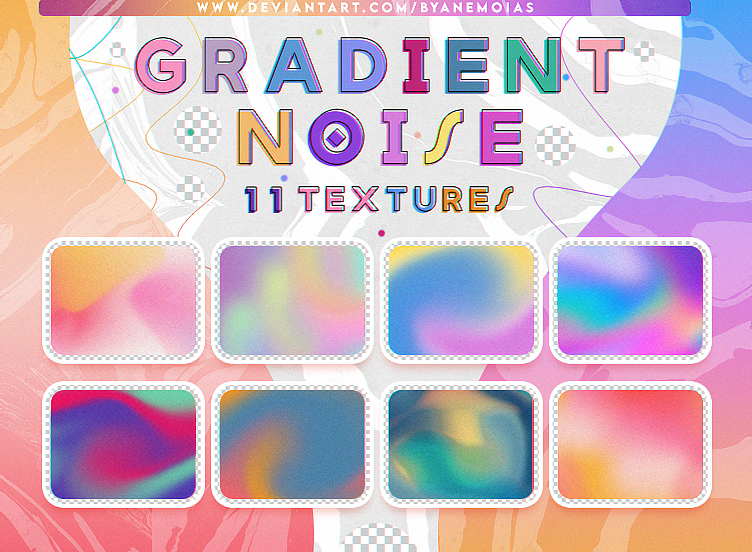 NOISE GRADIENT - TEXTURE PACK #1 by Anemoias by byAnemoias on DeviantArt