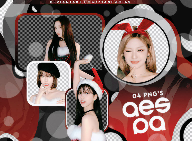 AESPA (Beautiful Christmas) - PNG PACK #17 by byAnemoias on DeviantArt