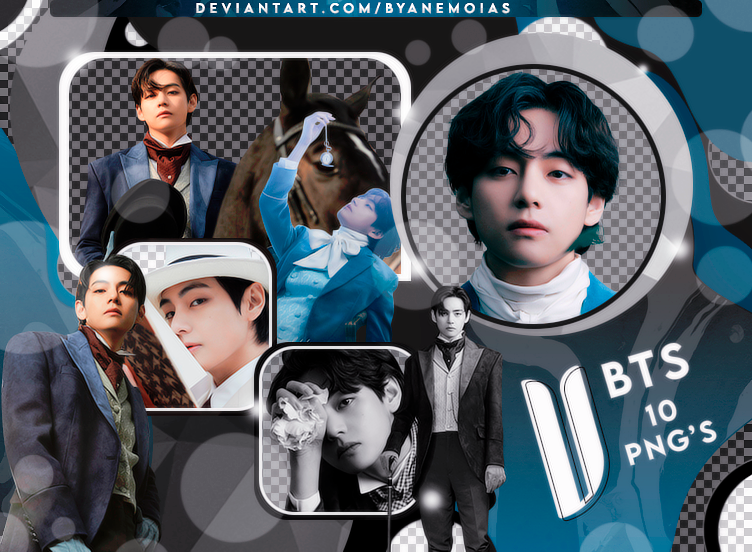 V (BTS) - PNG PACK #1 by Anemoias by byAnemoias on DeviantArt