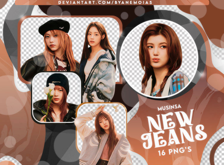 NEWJEANS (MUSINSA) - PNG PACK #9 by Anemoias by byAnemoias on DeviantArt