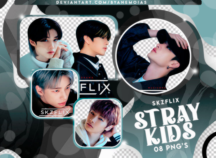 Stray Kids (SKZFLIX) - PNG PACK #66 by Anemoias by byAnemoias on DeviantArt
