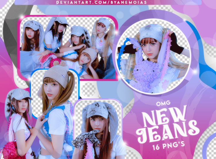 NEWJEANS (OMG) - PNG PACK #10 by Anemoias by byAnemoias on DeviantArt