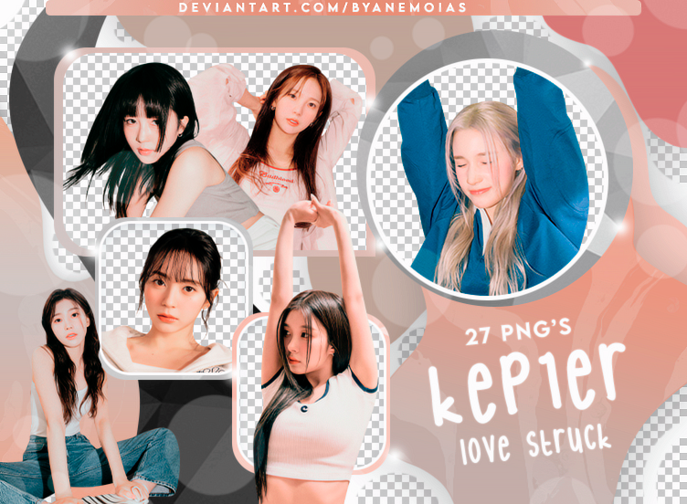 KEP1ER (Love Struck) - PNG PACK #4 by Anemoias by byAnemoias on DeviantArt