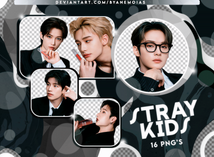 Stray Kids - PNG PACK #71 by Anemoias by byAnemoias on DeviantArt