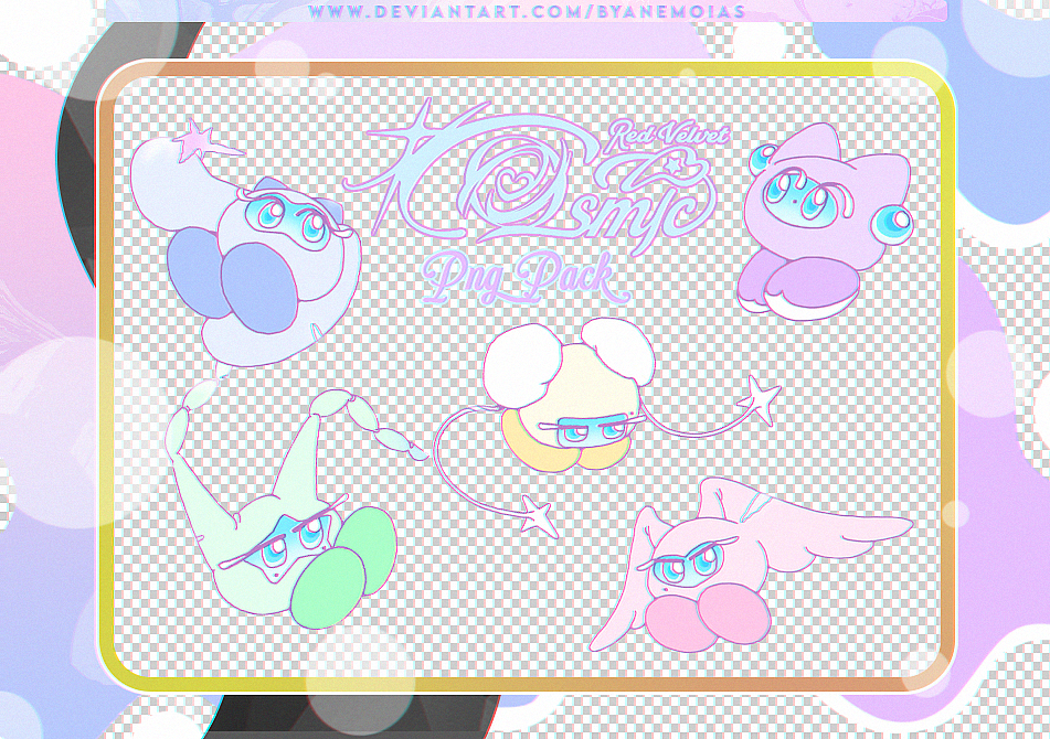 Red Velvet (Cosmie Ver.) - PNG PACK #6 by Anemoias by byAnemoias on ...