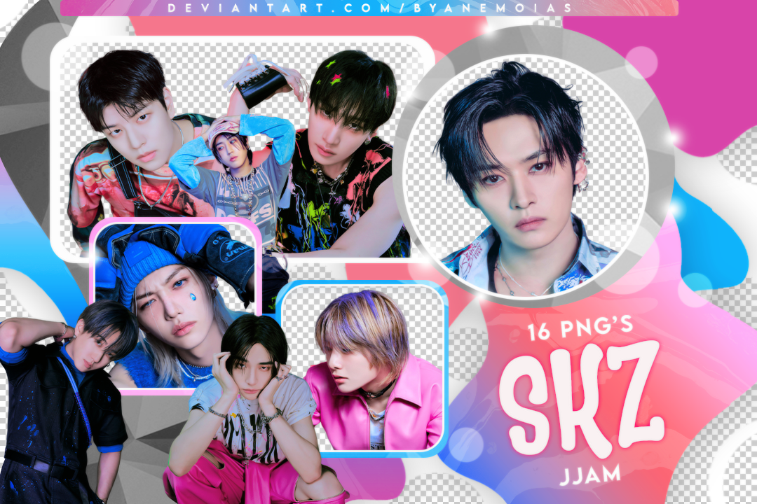 Stray Kids (JJAM) - PNG PACK #92 by Anemoias by byAnemoias on DeviantArt