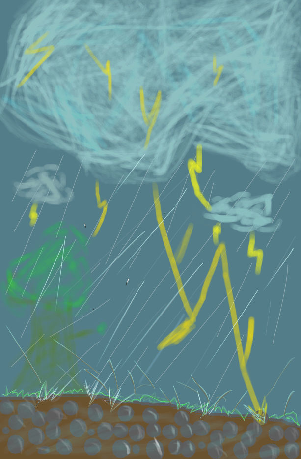 Simple Raindrops falling in the ground by L-DragoDestroy on DeviantArt