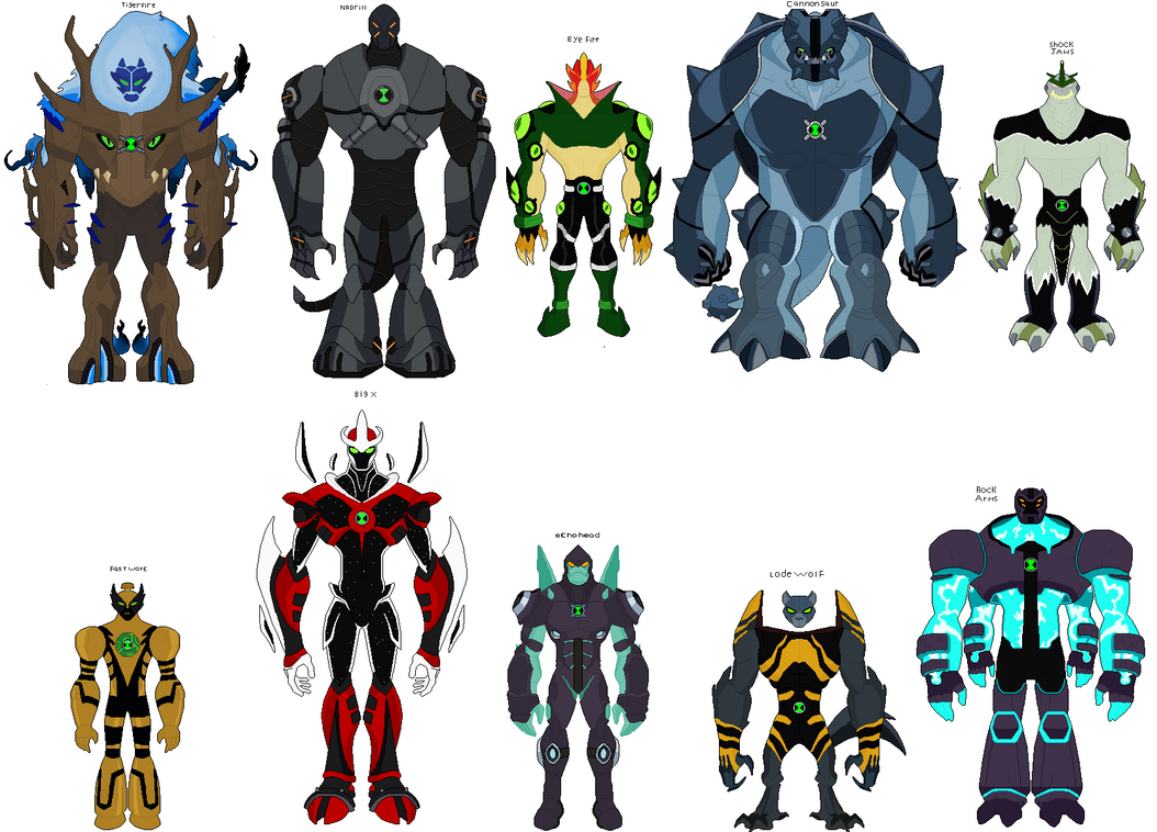 my fusions by drift219 on DeviantArt