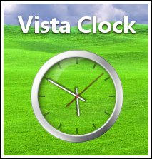 Vista Clock gadget by antu-jamban on DeviantArt