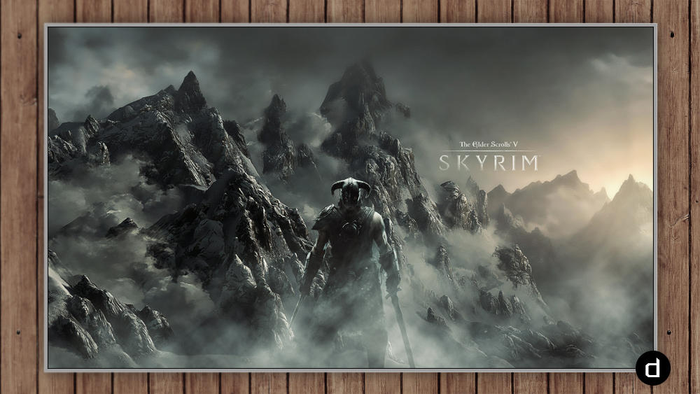 Skyrim Wallpaper by b4ttery on DeviantArt