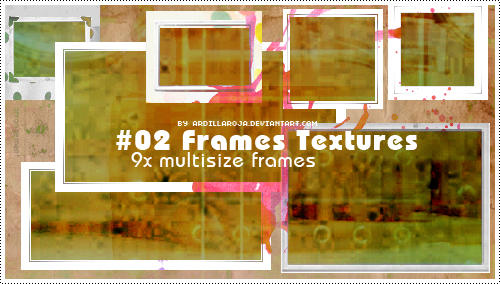 Frames Textures - 01 by ardillaroja on DeviantArt