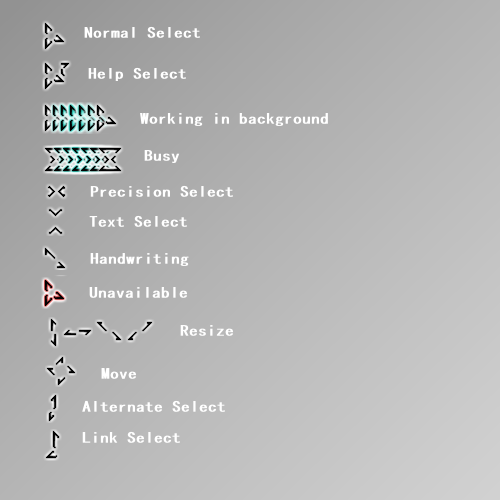 Attune Cursor Set by ace576-cursors on DeviantArt